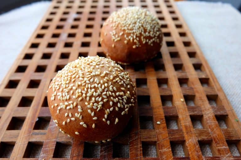 Mexican Cemita Bread Recipe - Bread Rolls - The Bread She Bakes